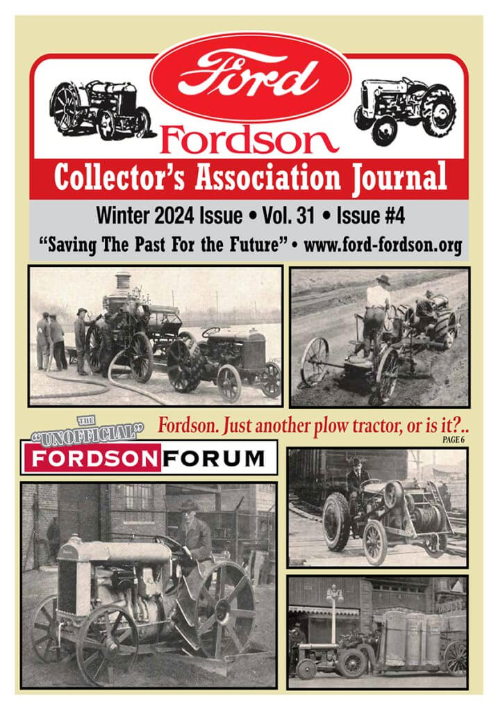 Membership - Ford Fordson Collectors Association